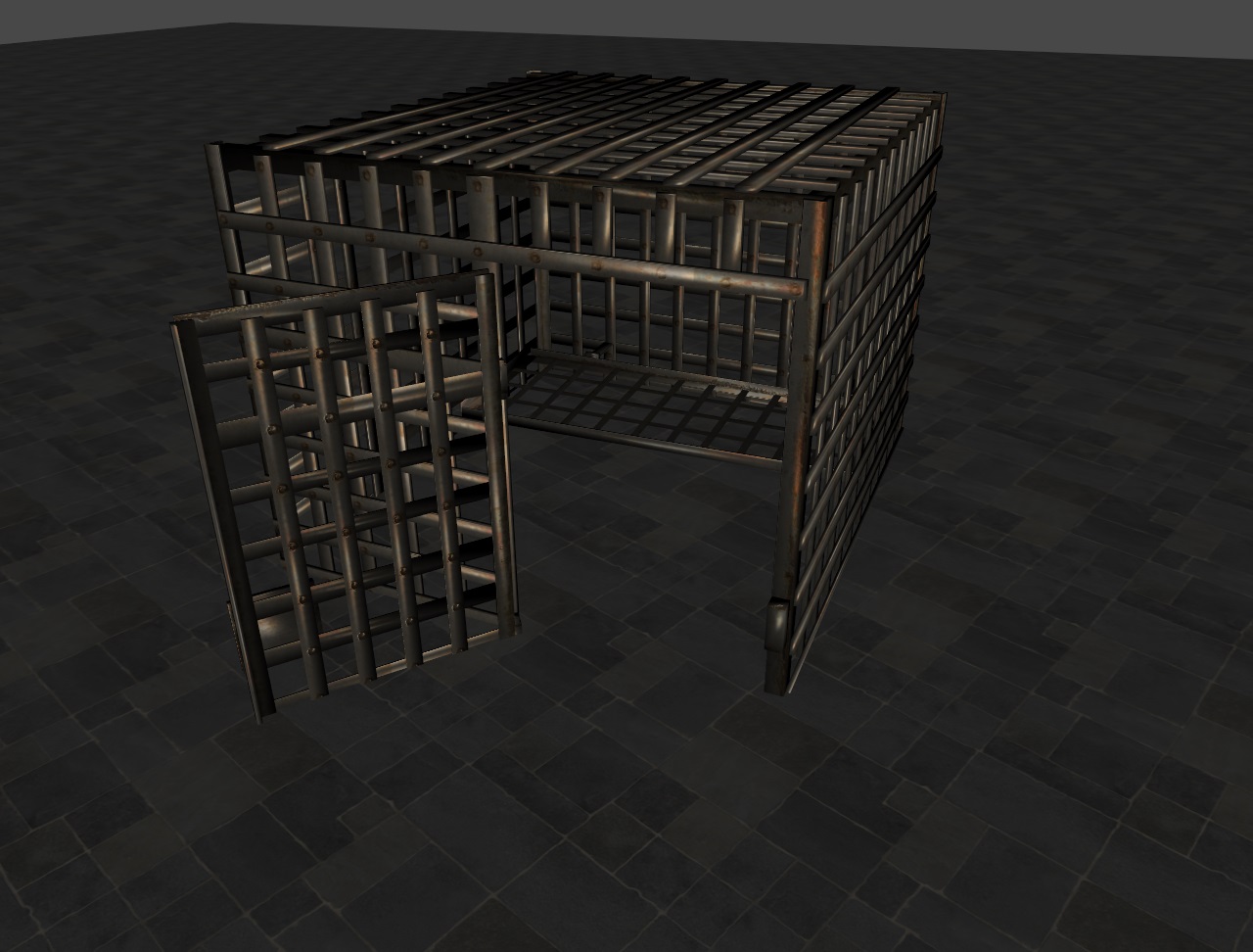 Fallout Iron Cage Posable by ItalianUtent on DeviantArt