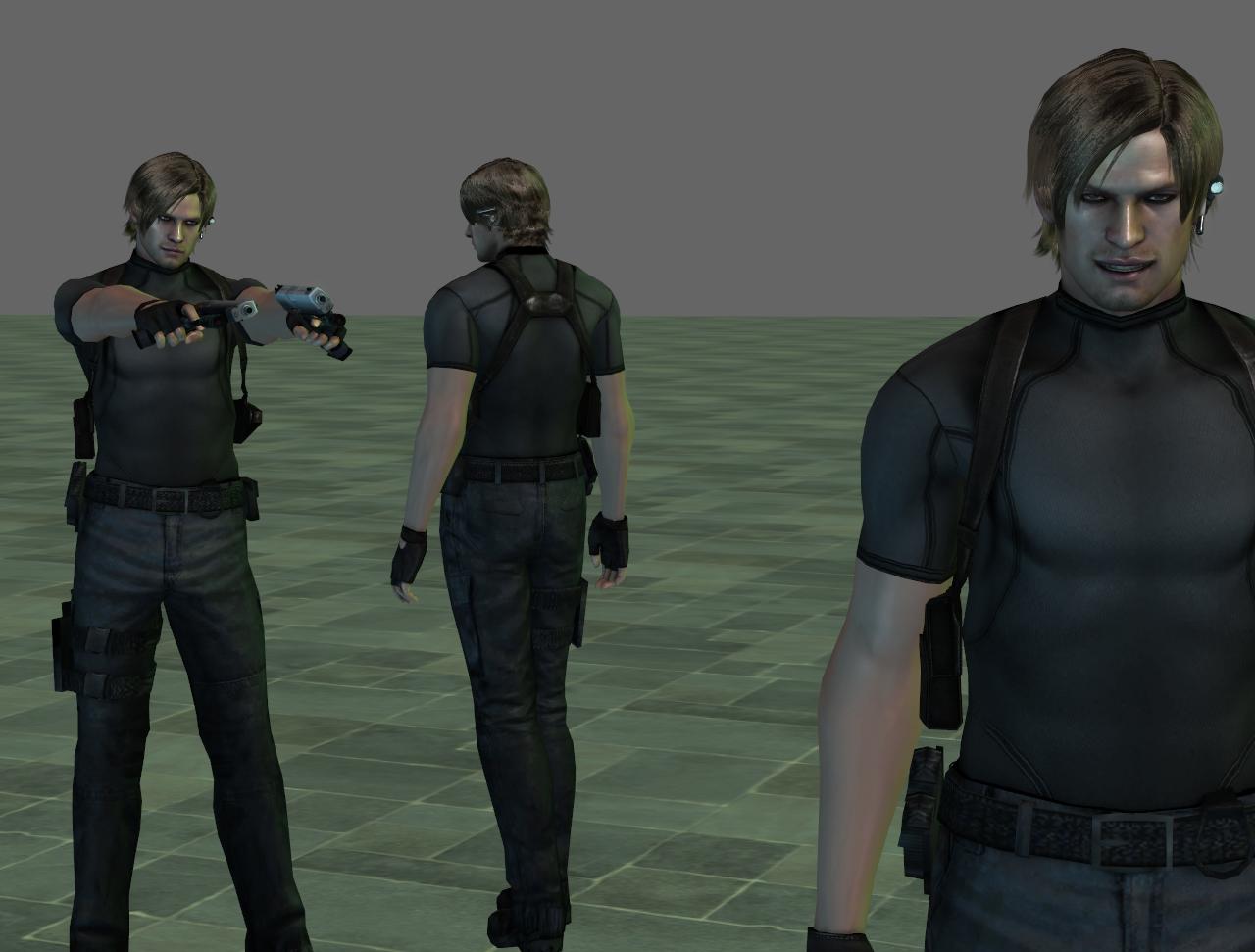 Leon RE4 Mod by ItalianUtent on DeviantArt