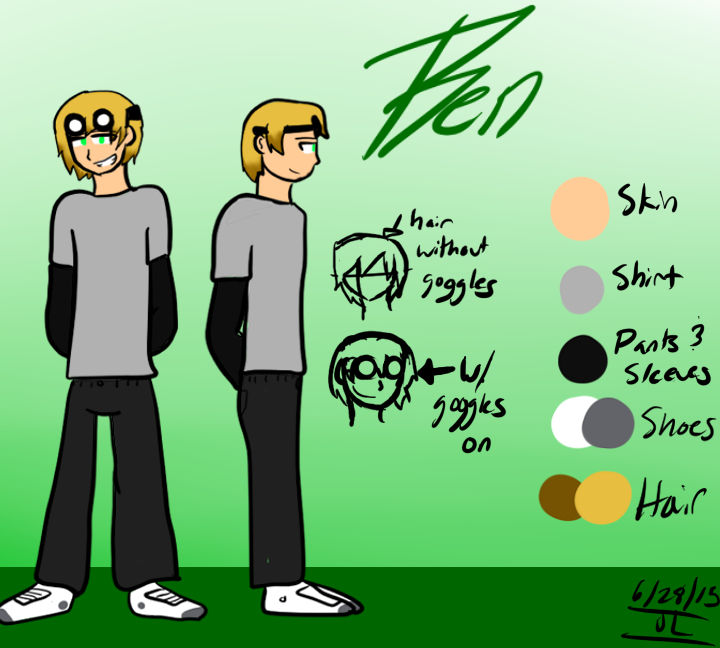 Ben Reference by Just4drawing on DeviantArt