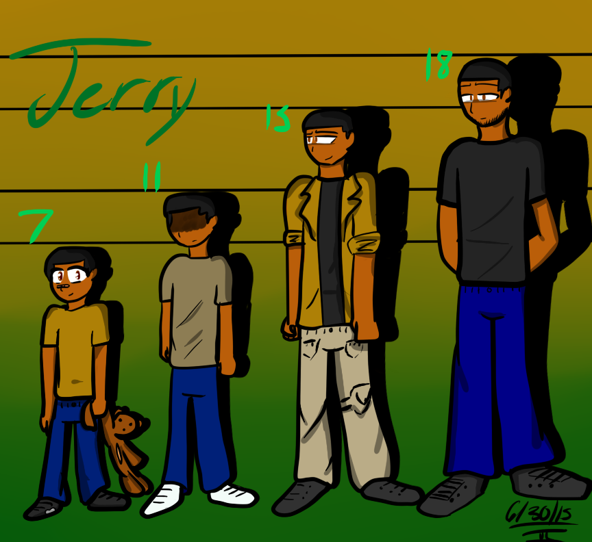 Jerry ages by Just4drawing on DeviantArt