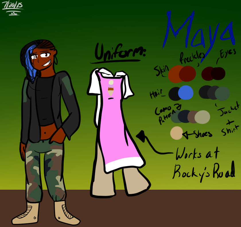 Maya by Just4drawing on DeviantArt