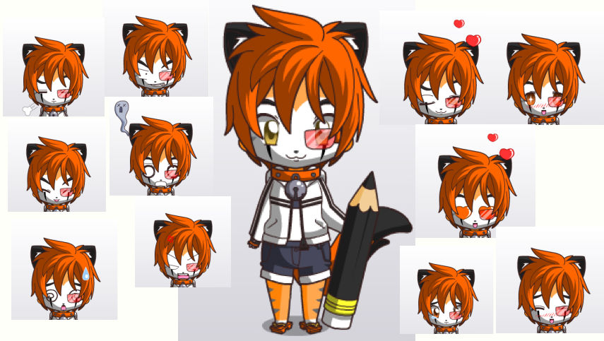 Chibi Kitsune the fox by Nightout6 on DeviantArt