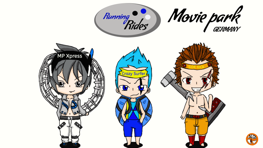 Running Rides Chibis Team 1 by Nightout6 on DeviantArt