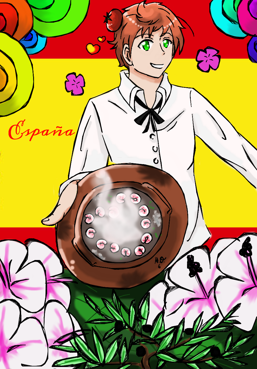 Hetalia Spain by Nightout6 on DeviantArt