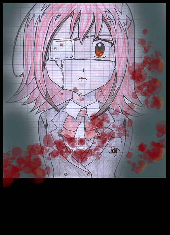 Little erza in Misaki Mei's clothes by happypanther on DeviantArt