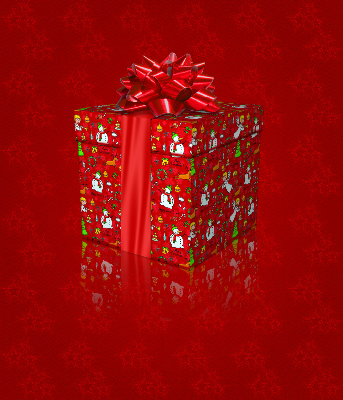 Create a Christmas gift box with GIMP 2.10 by conbagui on DeviantArt