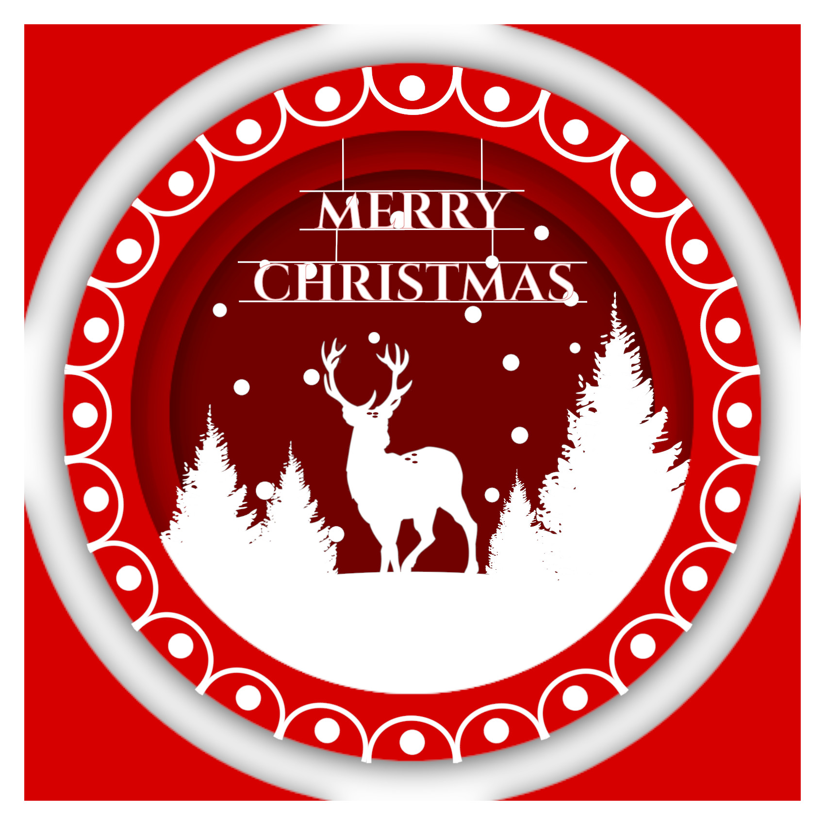 Create a Christmas Paper frame with GIMP 2.10 by conbagui on DeviantArt
