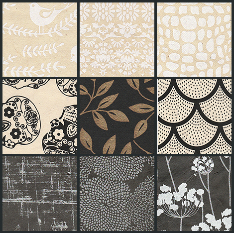 Black and White Paper set - free to use by amberwillow on DeviantArt