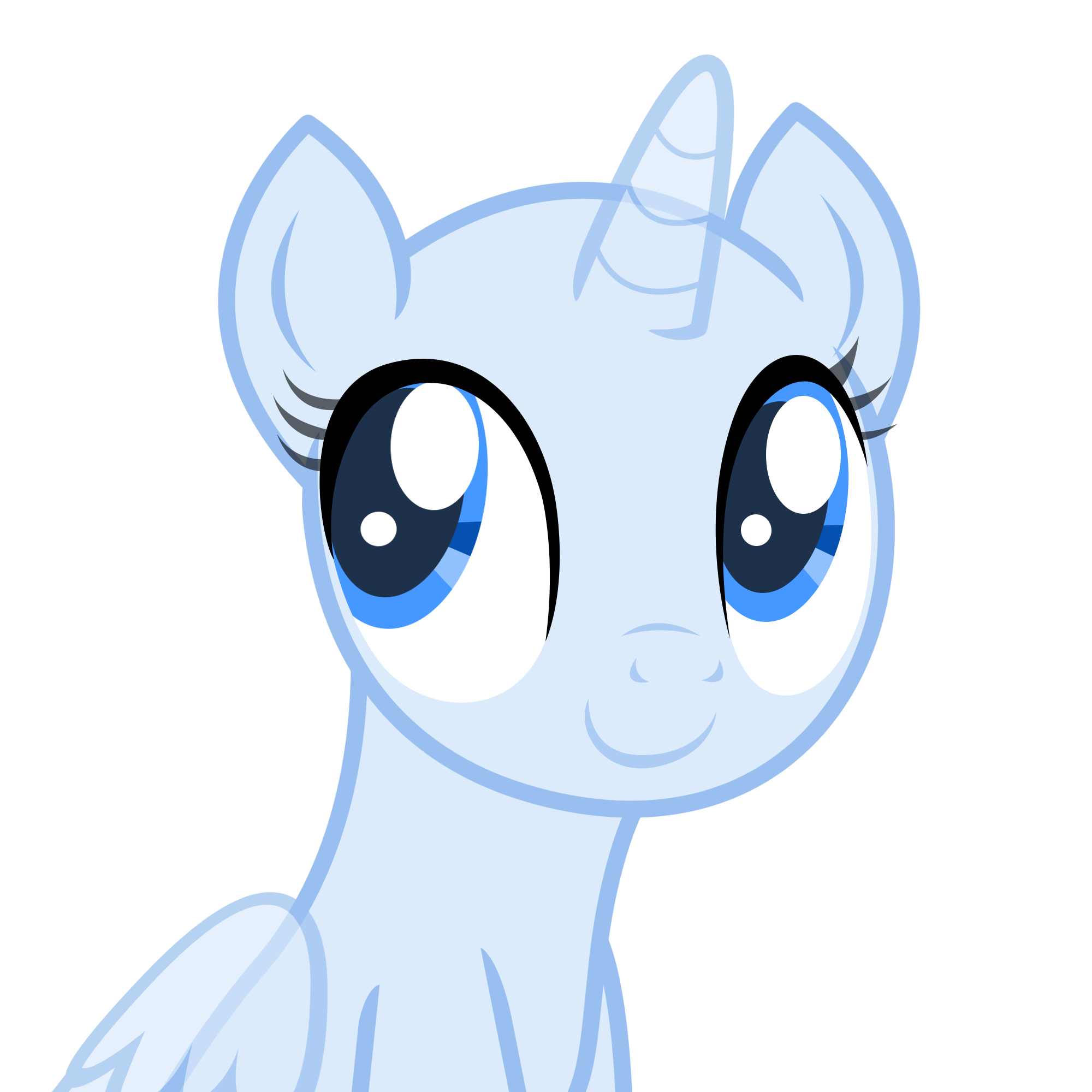 MLP Base #18 - Cute Portrait by LovinglyPromise on DeviantArt