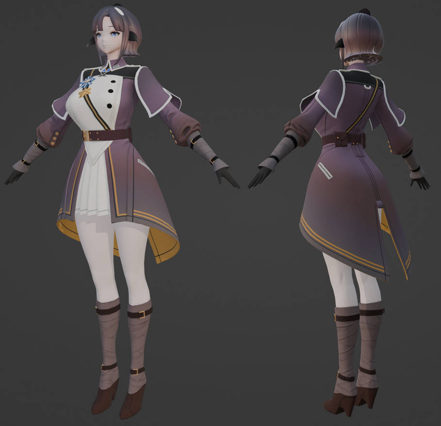 Horizon Walker - Juha N01 (fbx/blend) by YourDevil54 on DeviantArt