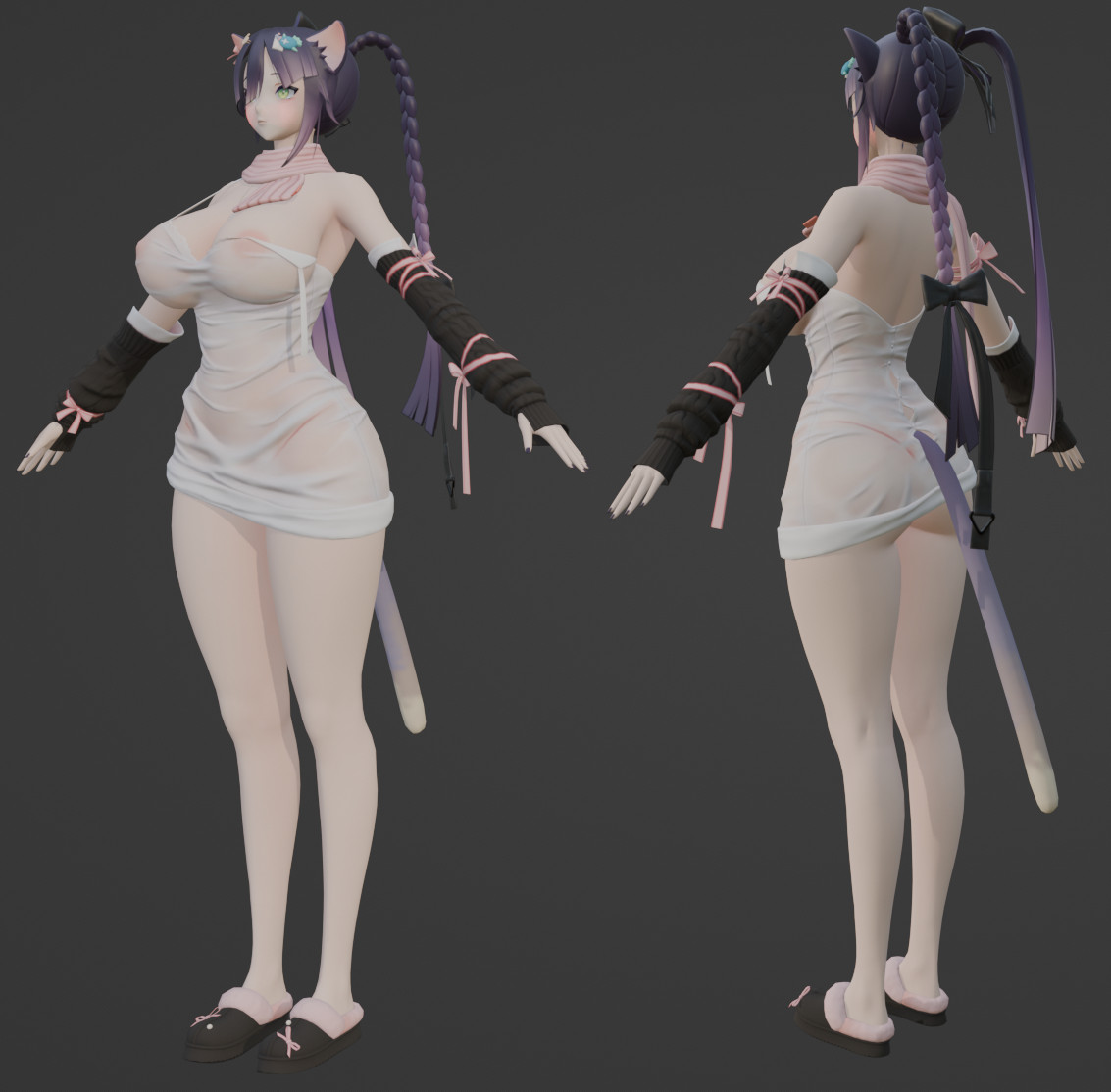 Horizon Walker - Nika Premium 2 (fbx/blend) by YourDevil54 on DeviantArt