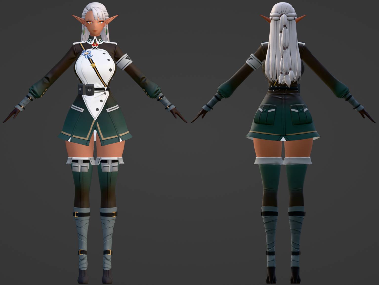 Horizon Walker - Kalina S05 (fbx/blend) by YourDevil54 on DeviantArt
