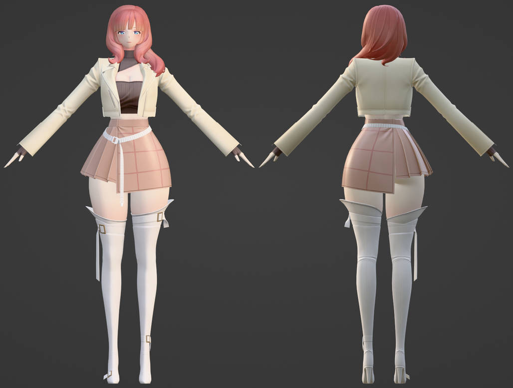 Horizon Walker - Bella S04 (fbx/blend) by YourDevil54 on DeviantArt