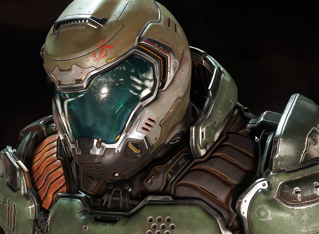 DC vs. Transformers - Doomguy by isaac-moring on DeviantArt