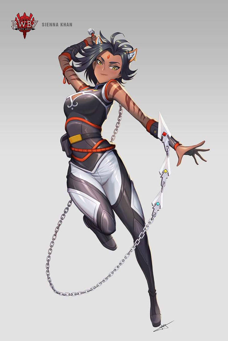 Street Fighter X Rwby Sienna Khan By Isaac Moring On Deviantart