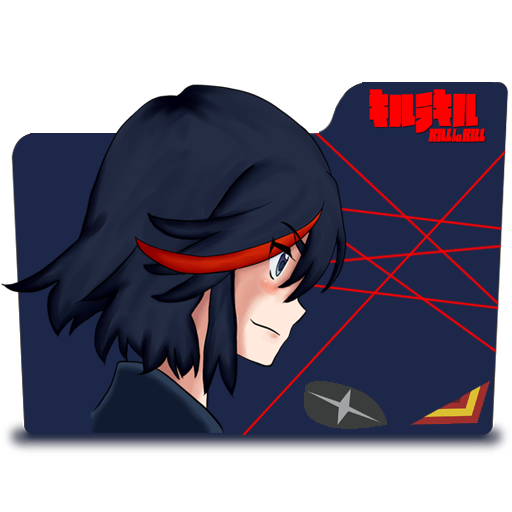 Kill La Kill Icon Folder by TheKevinMevlana on DeviantArt