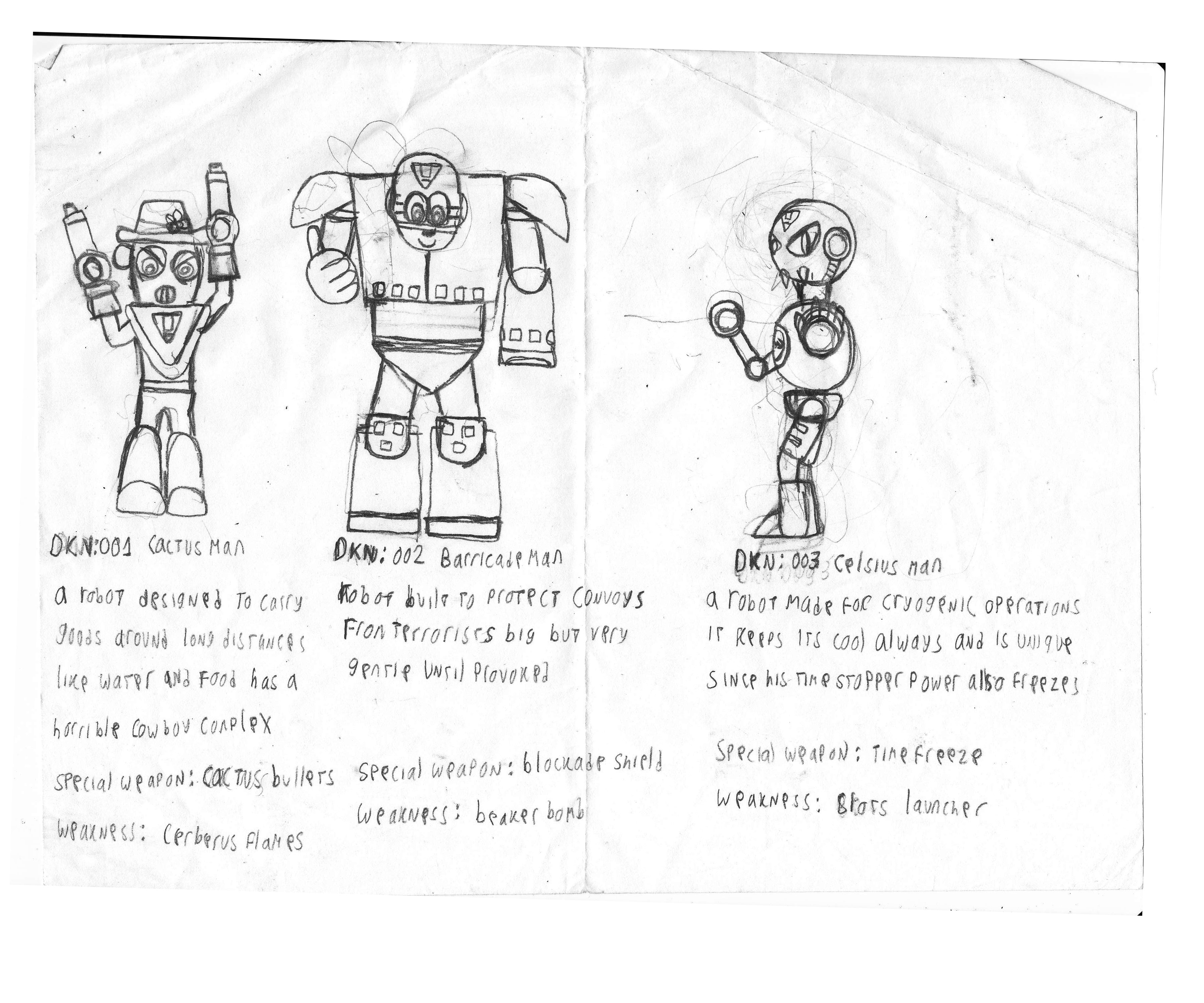 The DKN 1 thru 3 by Aliasoddity on DeviantArt