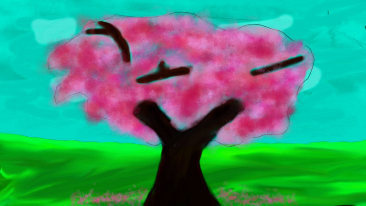 Cherry tree by Skystar-rocks on DeviantArt