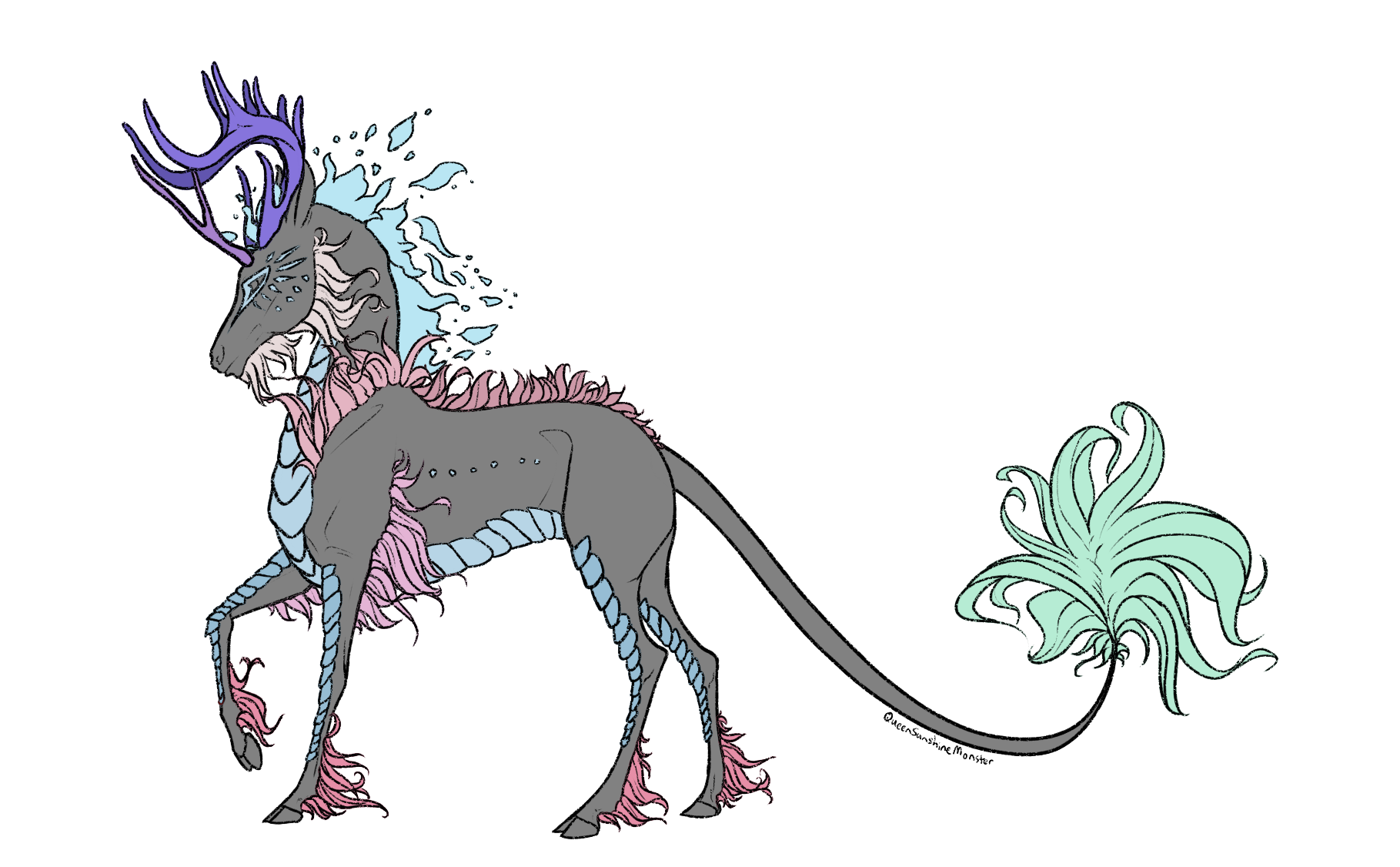 F2U Base| Kirin by QueenSunshineMonster on DeviantArt