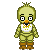 Chica walking icon by Lagoon-Sadnes on DeviantArt