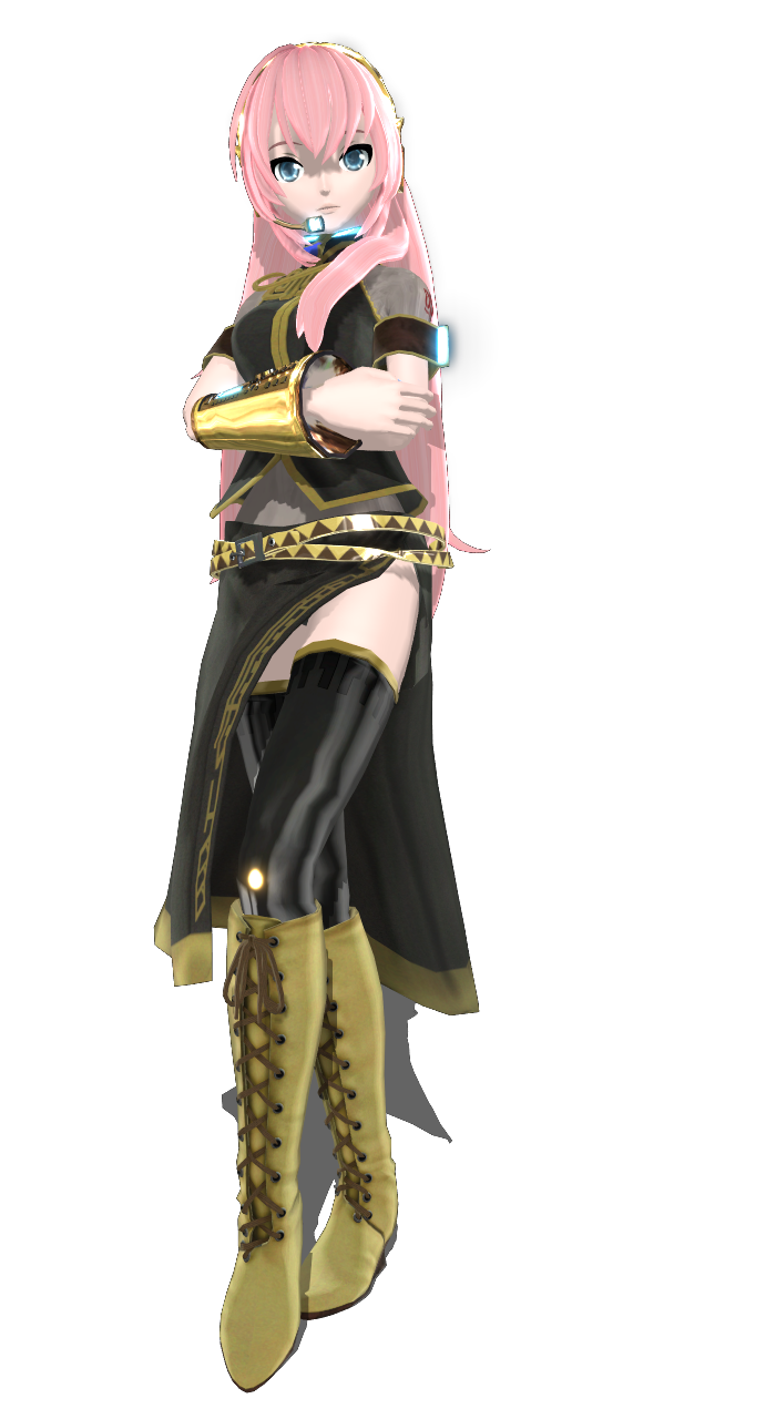 DT Megurine Luka-250 watchers gift by MMD-francis-co on DeviantArt