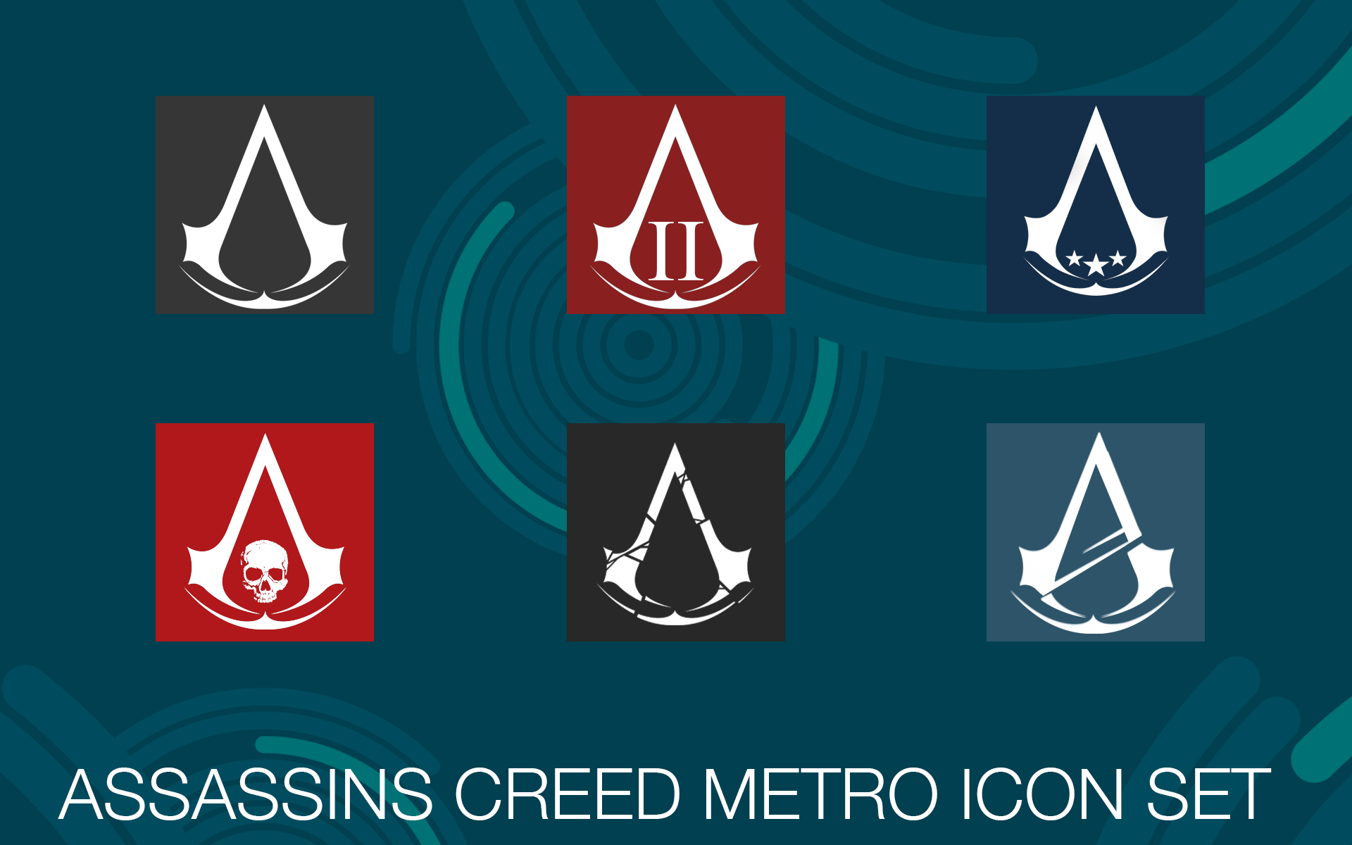 Assassins Creed Metro Icon Set by deezel26 on DeviantArt