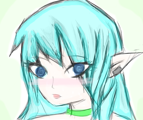 Lunari the Elf by SweetGirlAnna on DeviantArt