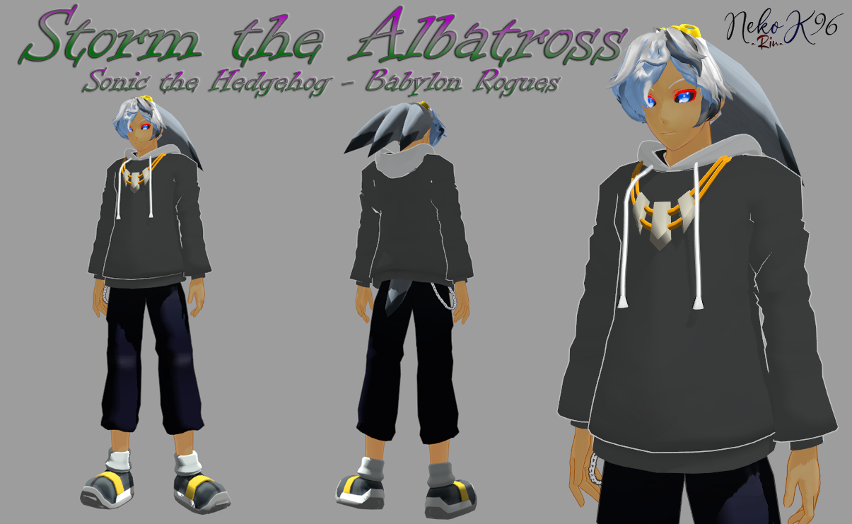 MMD Storm the Albatross V1.1 (Sonic Series) DL by petite-neko-kitsune ...