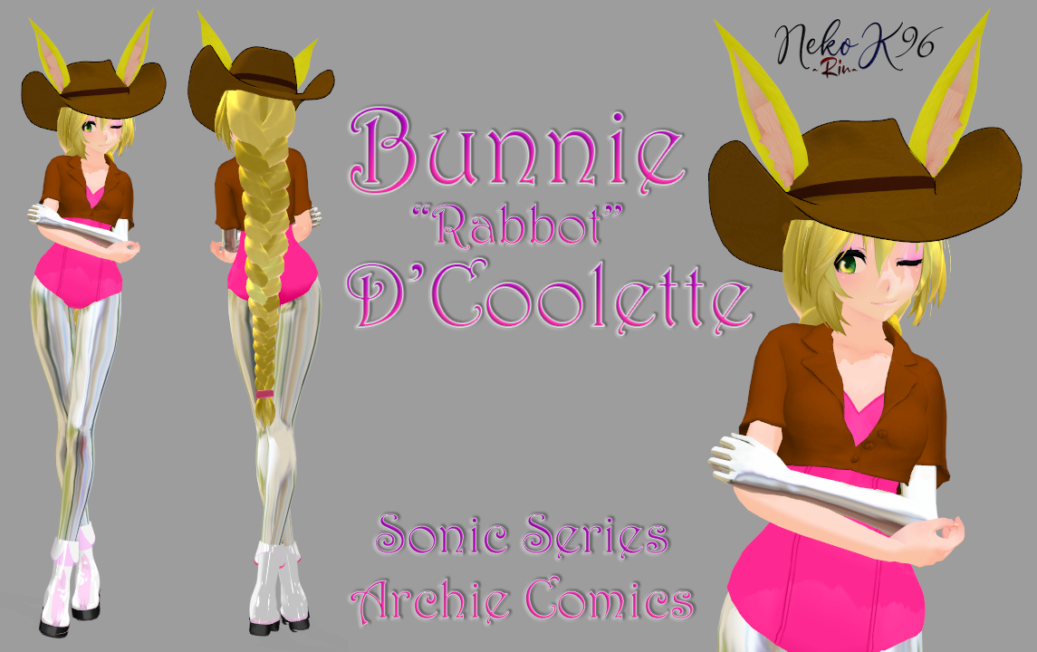 MMD Bunnie Rabbot V1.1 (Sonic Series) DL by petite-neko-kitsune on ...