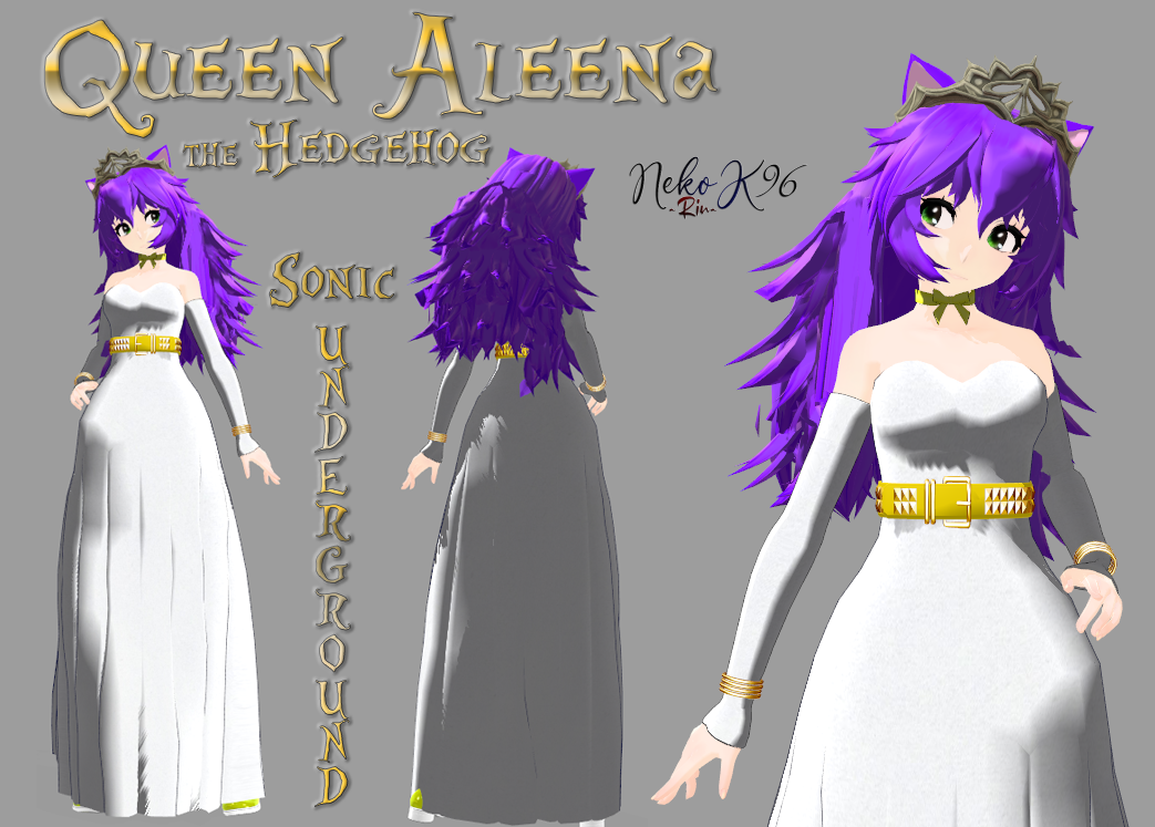 MMD Queen Aleena V1.1 (Sonic Series) DL by petite-neko-kitsune on ...