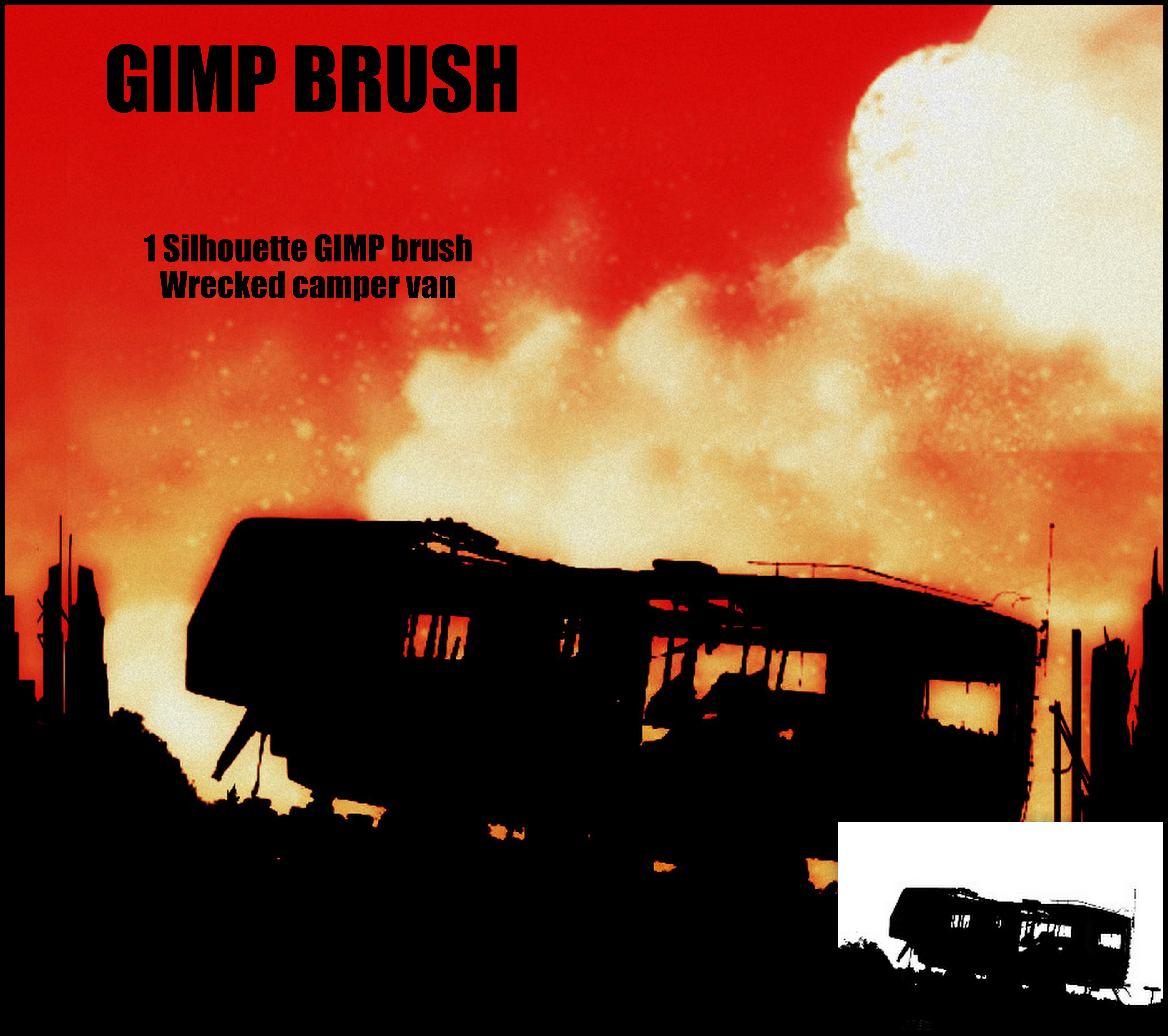 Wrecked Camper GIMP brush by gorgonbreath on DeviantArt