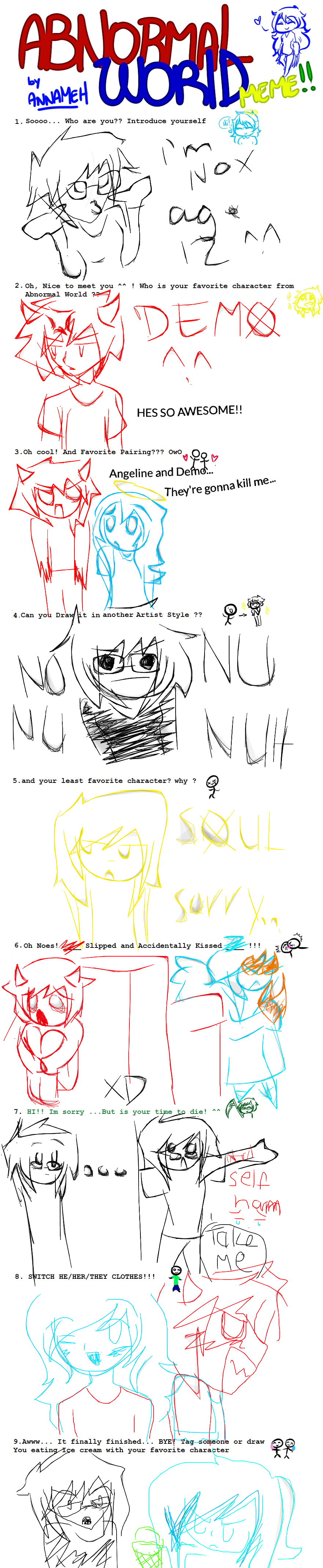 Abnormal World Meme by teentitans11 on DeviantArt