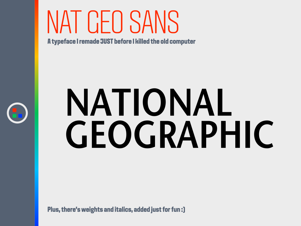 National Geographic Sans by LyricWest on DeviantArt