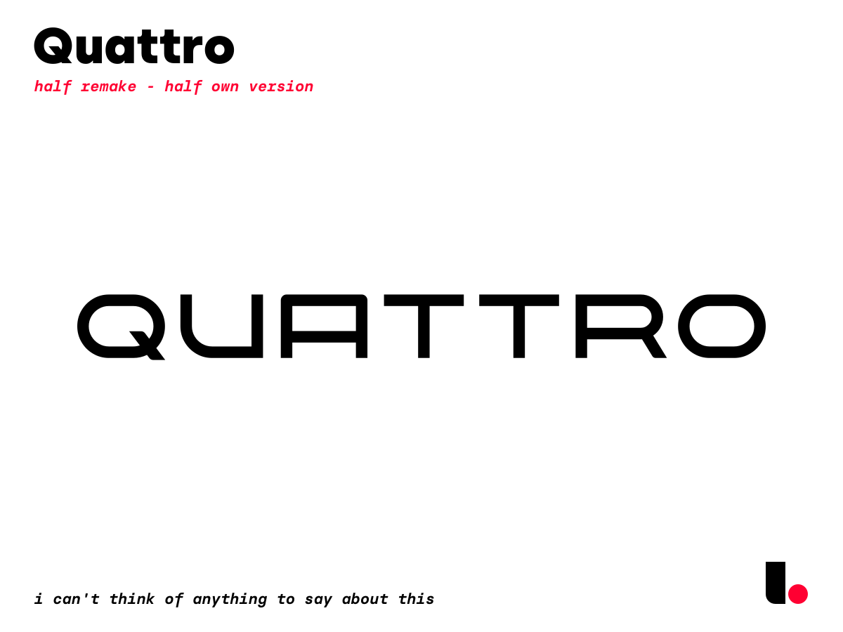 Quattro by LyricWest on DeviantArt
