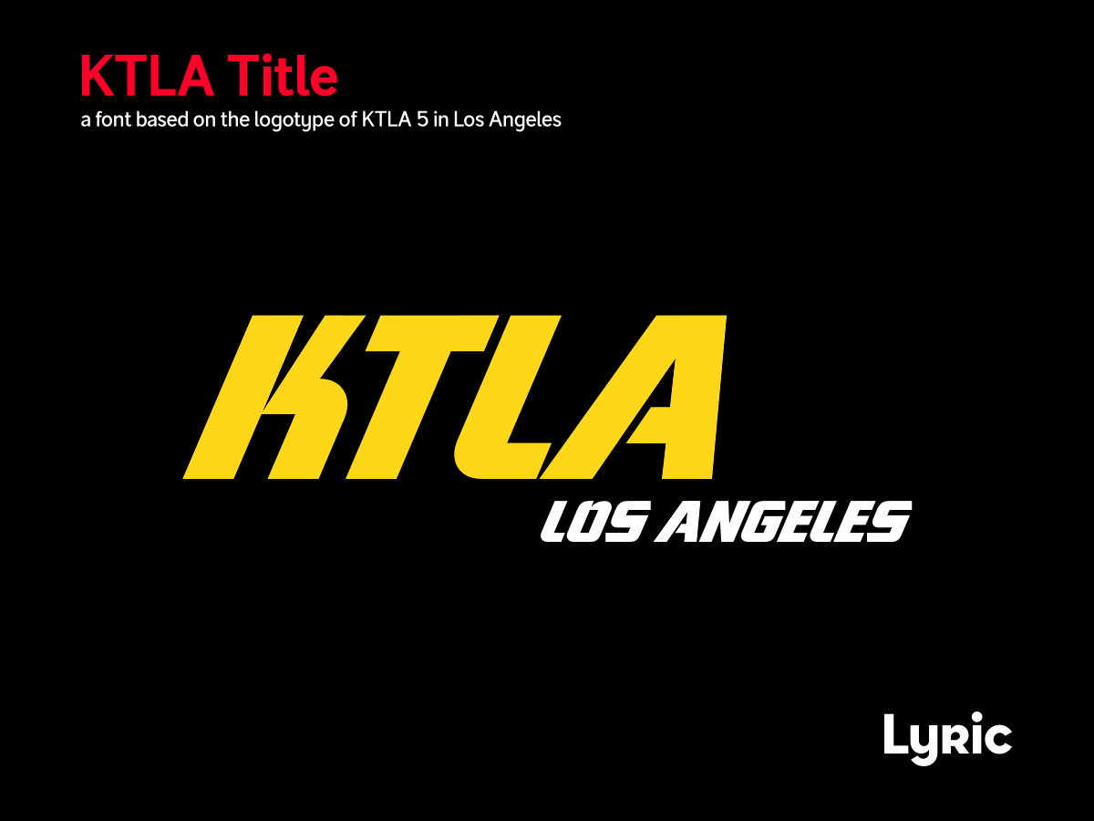 KTLA Title by LyricWest on DeviantArt
