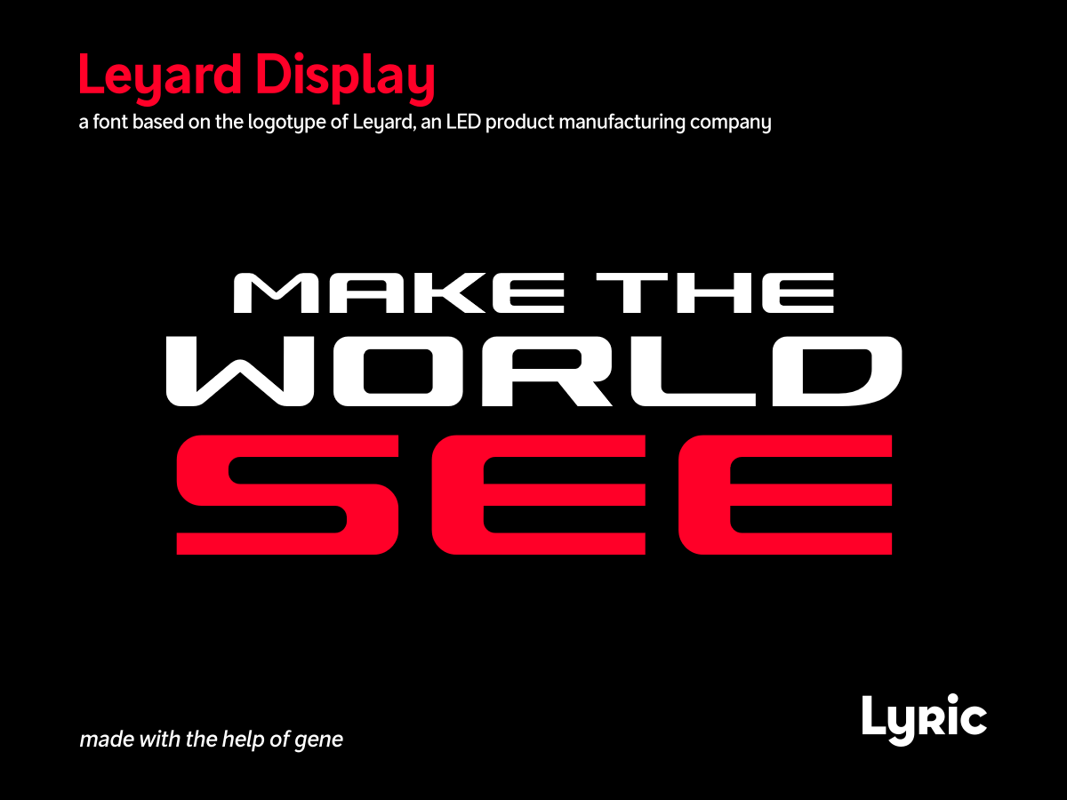 Leyard Display by LyricWest on DeviantArt