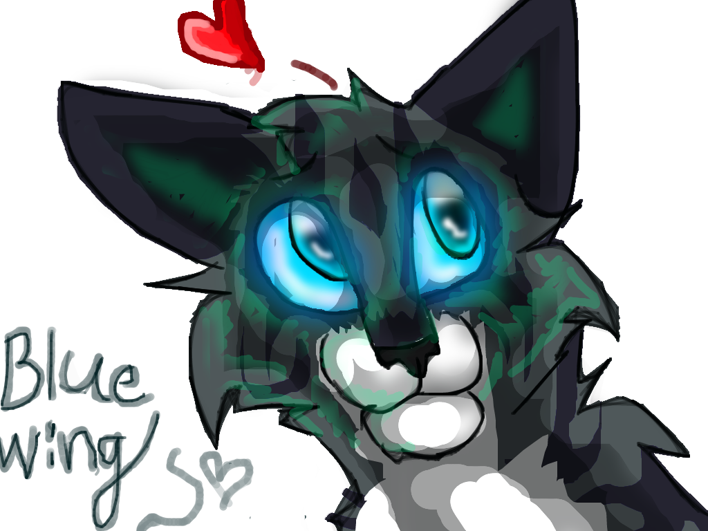 Bluewing fanart by RoseTheCuteRabbit on DeviantArt