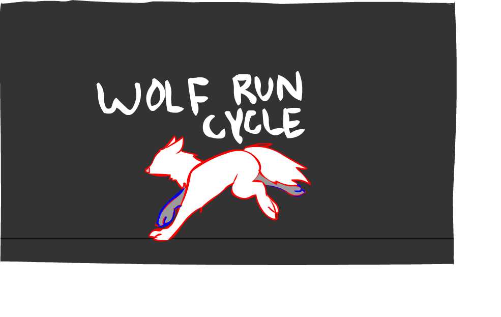 Wolf Run Cycle by Anime-is-my-Saviour on DeviantArt