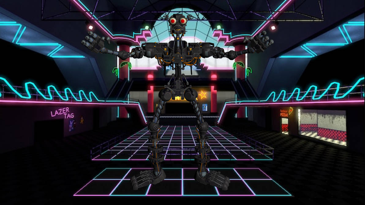 Endoskeleton Xps (Security Breach) by Roxy-wolfy on DeviantArt