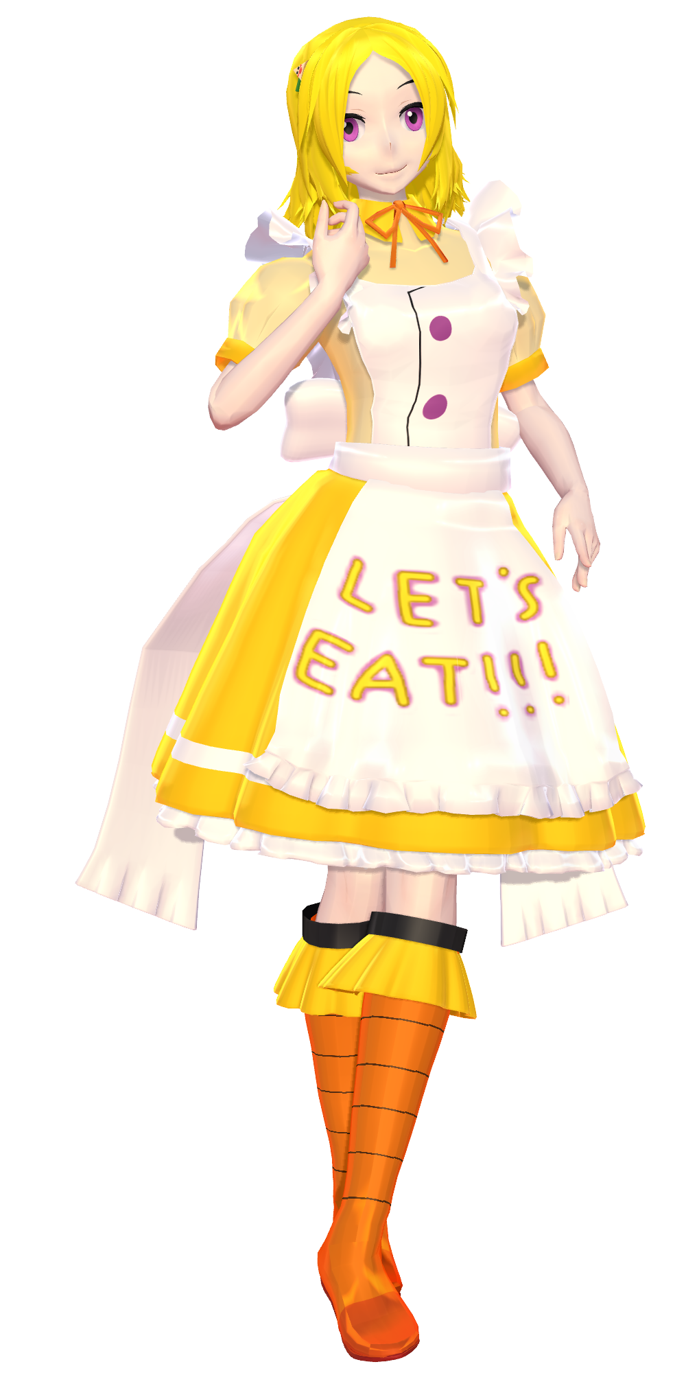 [-MMD-] Model Chica [DL] by sante93 on DeviantArt
