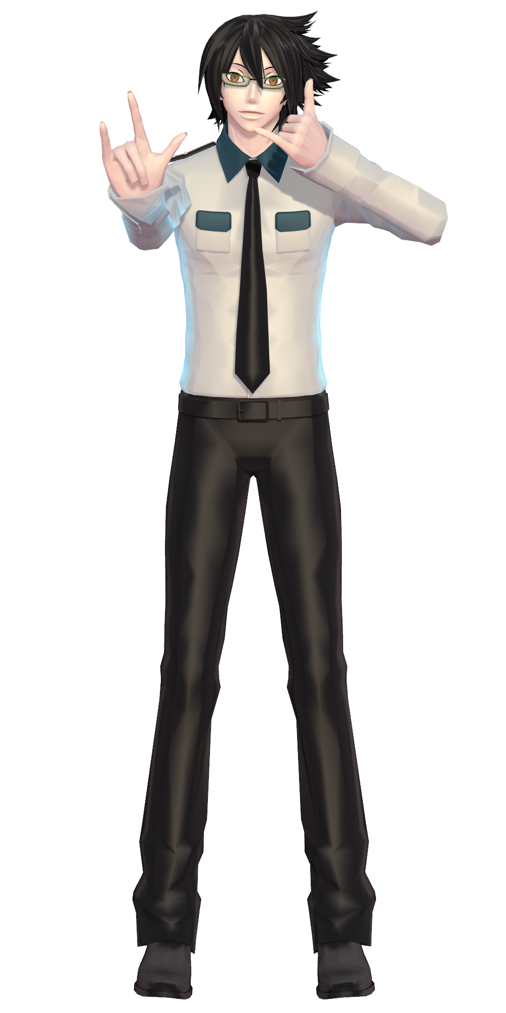 [-MMD-] Model Phone Guy [DL] by sante93 on DeviantArt