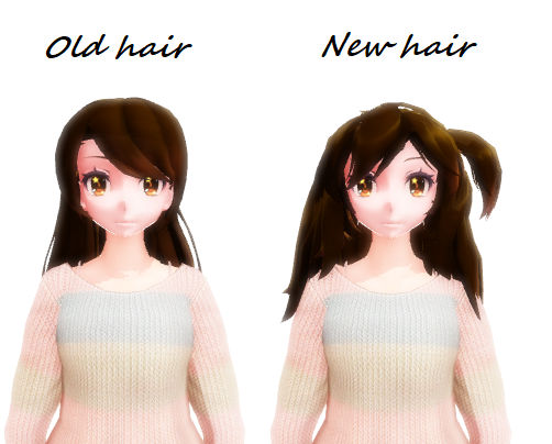 Updated My Besties Hair by PrettyKitty23 on DeviantArt