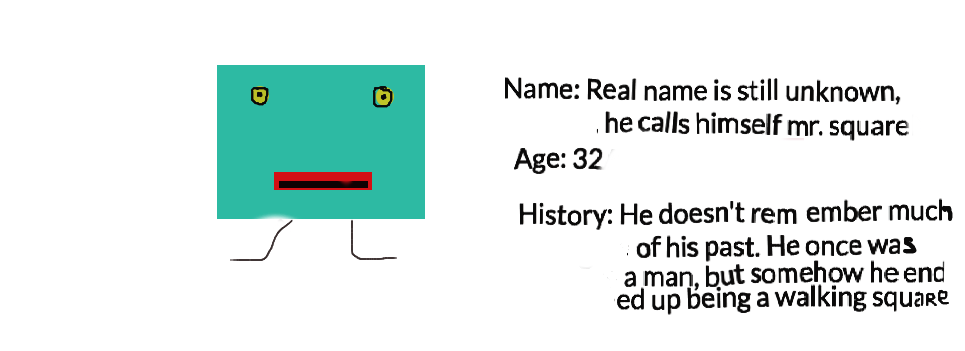 Mr. Square by Tesbes on DeviantArt