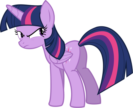 Angry Twilight Sparkle Vector