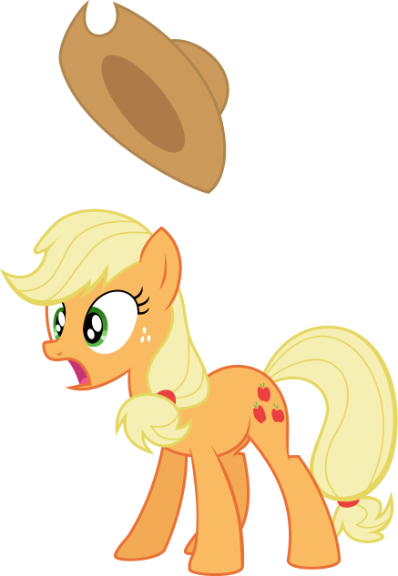 VERY Surprised Applejack by Haspet on DeviantArt