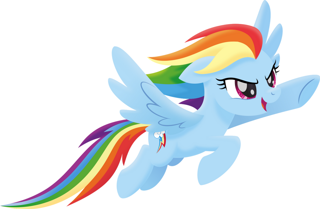 Rainbow Dash Movie Style Simplistic by istilllikegamecubes on DeviantArt