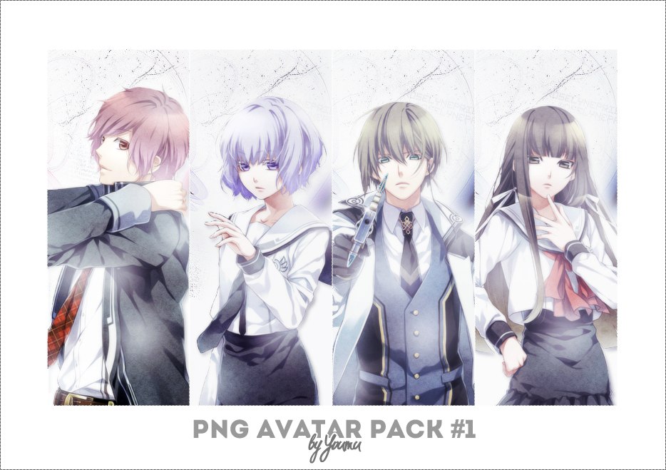 PNG Avatar Pack #1 by YoumuYoumu on DeviantArt