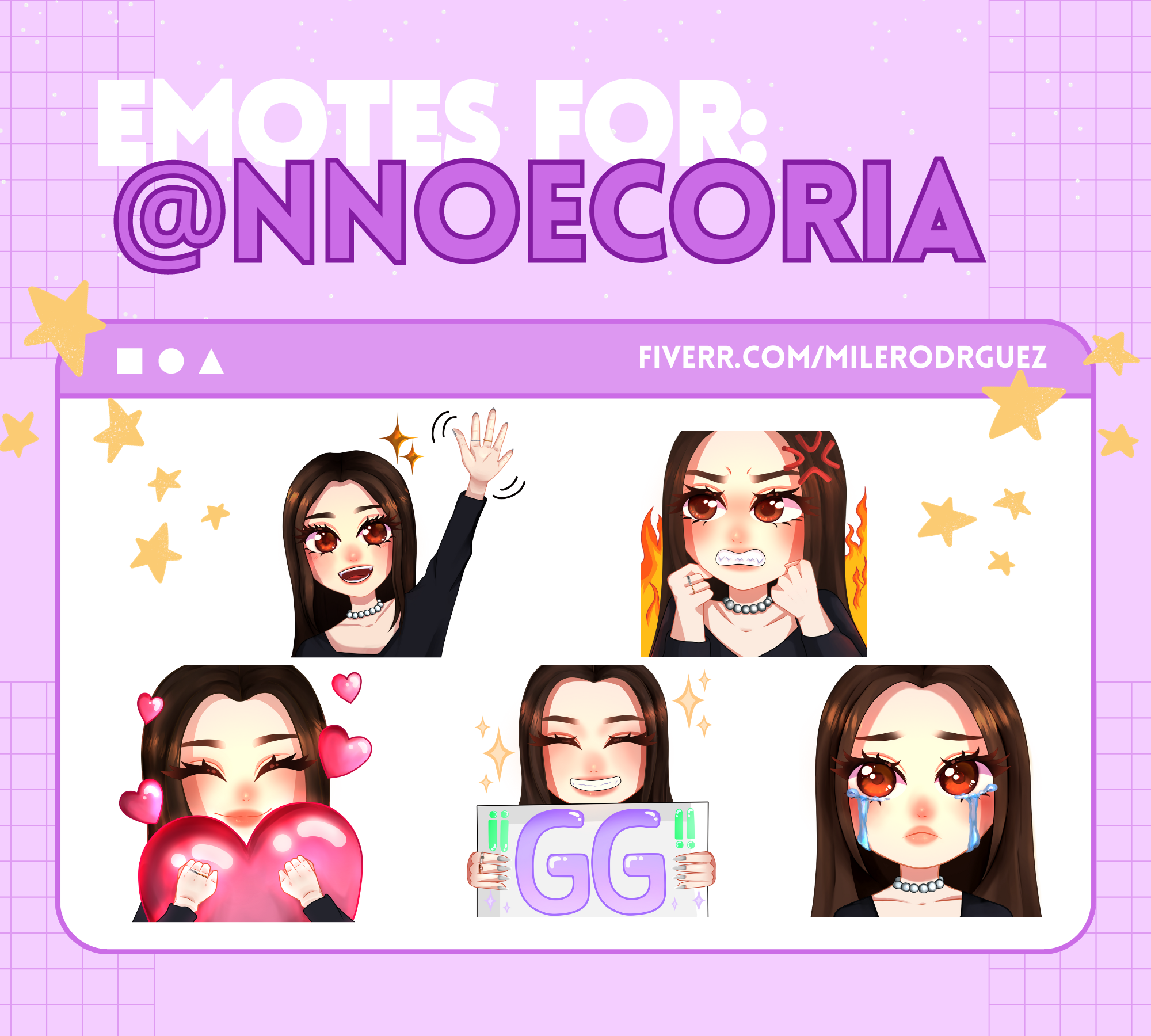 Emotes noe by Harujepege on DeviantArt