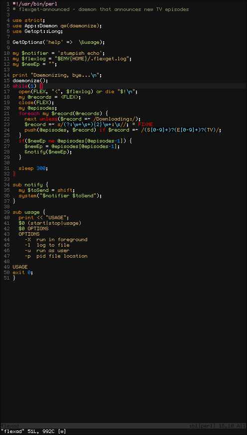 Neverland Vim Theme by trapd00r on DeviantArt