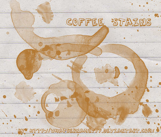 Coffee Stains by Whatsername777 on DeviantArt